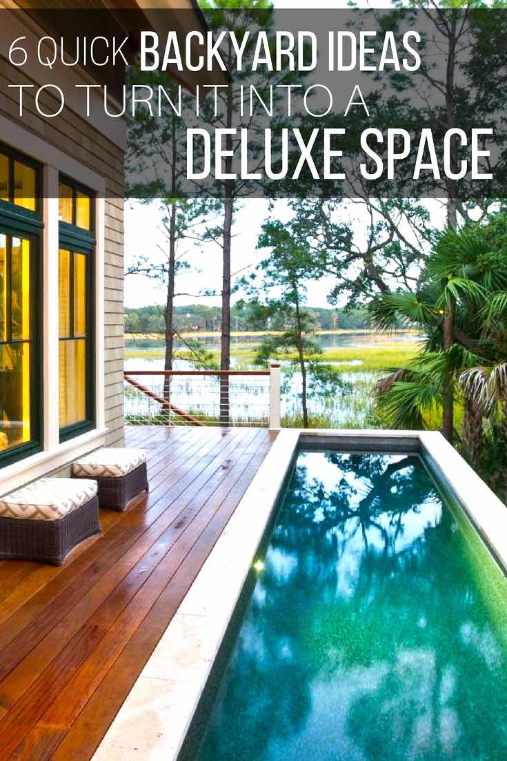 6 Quick Backyard Ideas to Turn it Into a Deluxe Dining – The Wardrobe ...