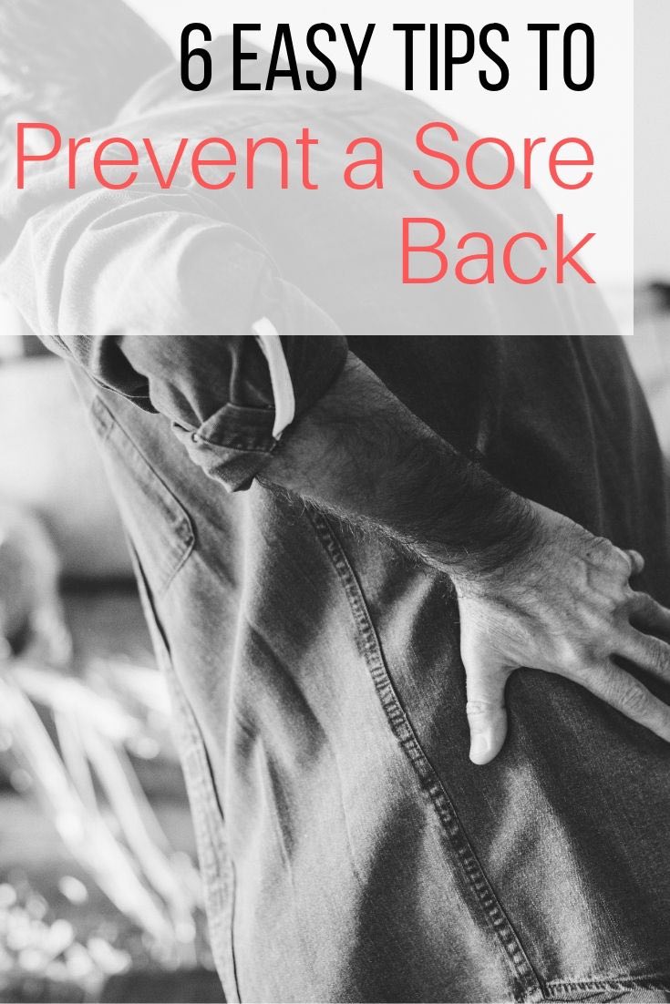 6 Easy Tips to Prevent a Sore Back – The Wardrobe Stylist